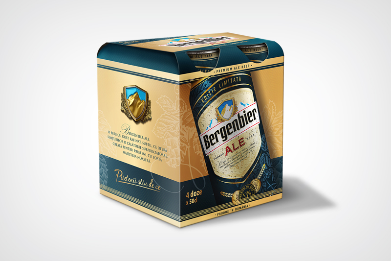 Bergenbier isi extinde portofoliul cu un nou sortiment: Bergenbier ALE ...