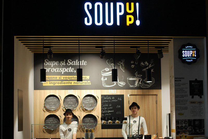 Soup Up!, un soup bar premium cu preparate vegetarian